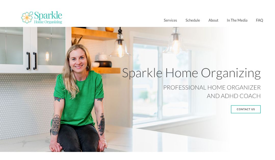 Big News! - Seattle Sparkle | Professional Home Organization Services | Seattle, WA